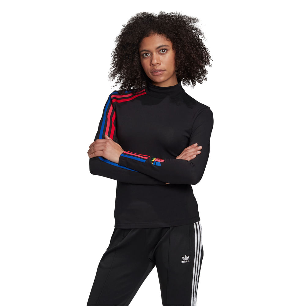 REMERA MUJER ADIDAS TURTLENECK - henzyar